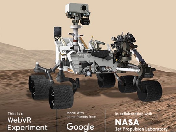 Jalan-jalan ke Mars melalui VR