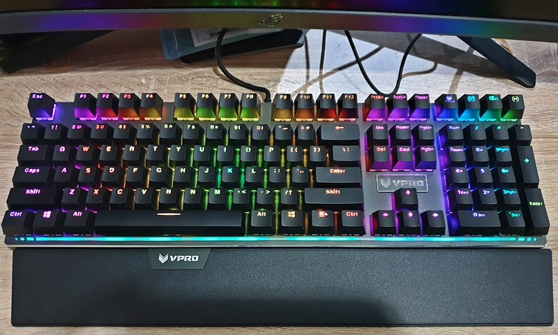 Review keyboard Rapoo Vpro V720S