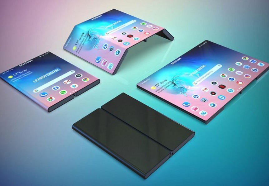Samsung Display sedang kerjakan layar ganda yang bisa dilipat