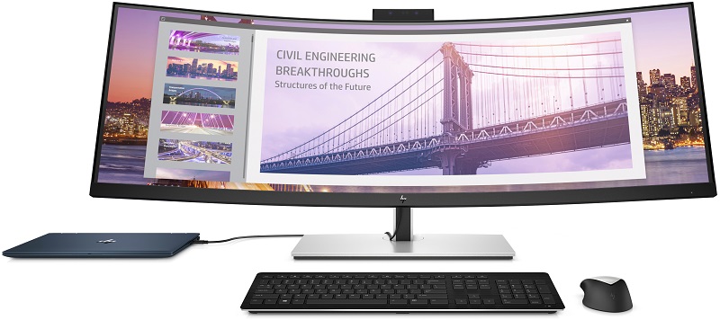HP luncurkan monitor Ultrawide ke Indonesia