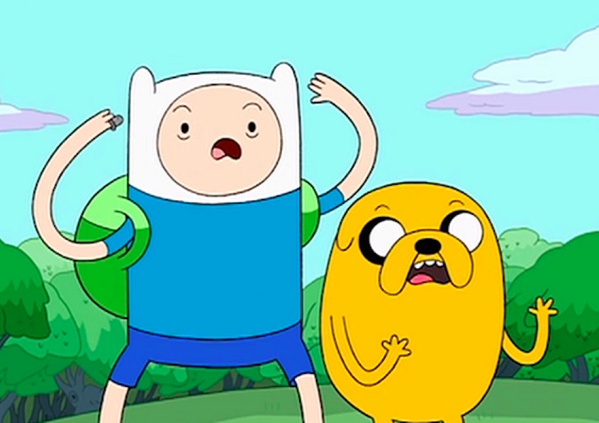 Caption Instagram dari serial animasi Adventure Time