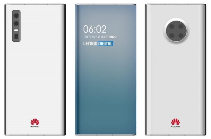 Huawei patenkan smartphone dengan kamera di bawah layar