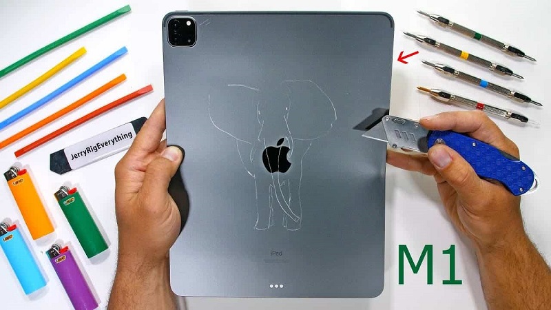 layar iPad Pro 2021 diuji, begini hasilnya