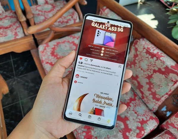 Gaming anti ngelag & lowbat pakai Galaxy A53 5G