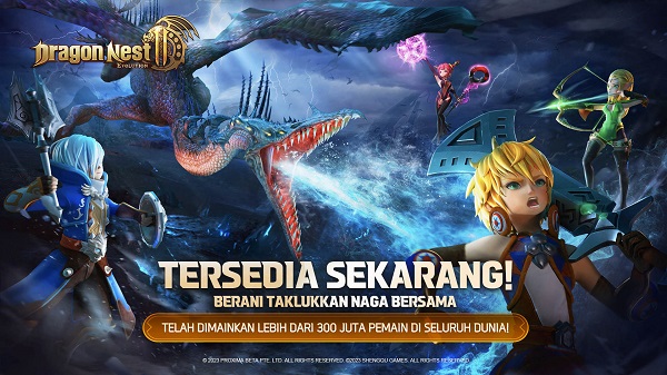 Dragon Nest 2: Evolution resmi rilis di Indonesia
