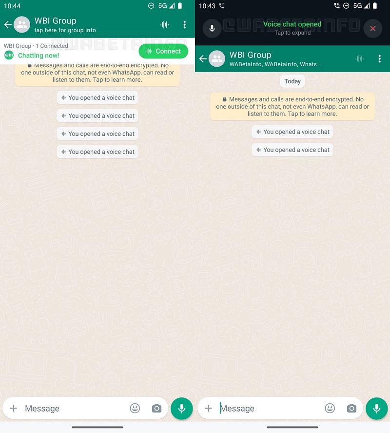 WhatsApp garap fitur voice chat baru untuk grup