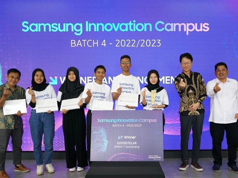 SMKN 7 Semarang jadi juara Samsung Innovation Campus Batch 4