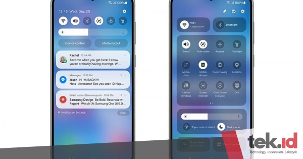 HP Samsung diklaim lebih hemat baterai pada One UI 6.1
